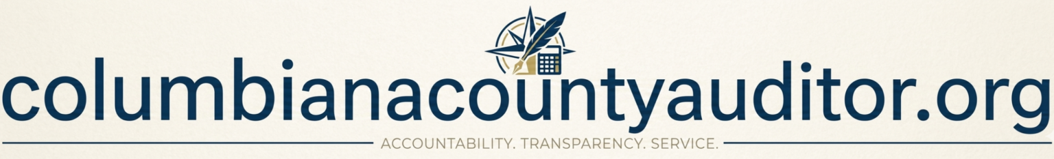 Columbiana County Auditor Property Search by Address
